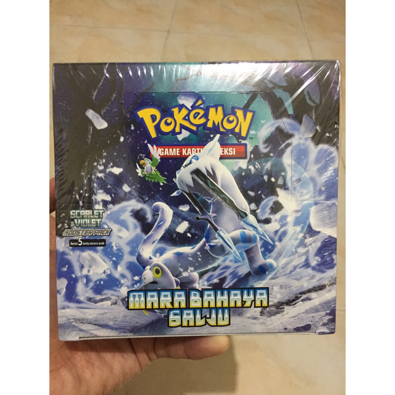 Jual BOOSTER BOX KARTU POKEMON MARABAHAYA SALJU INDONESIA | Shopee Indonesia