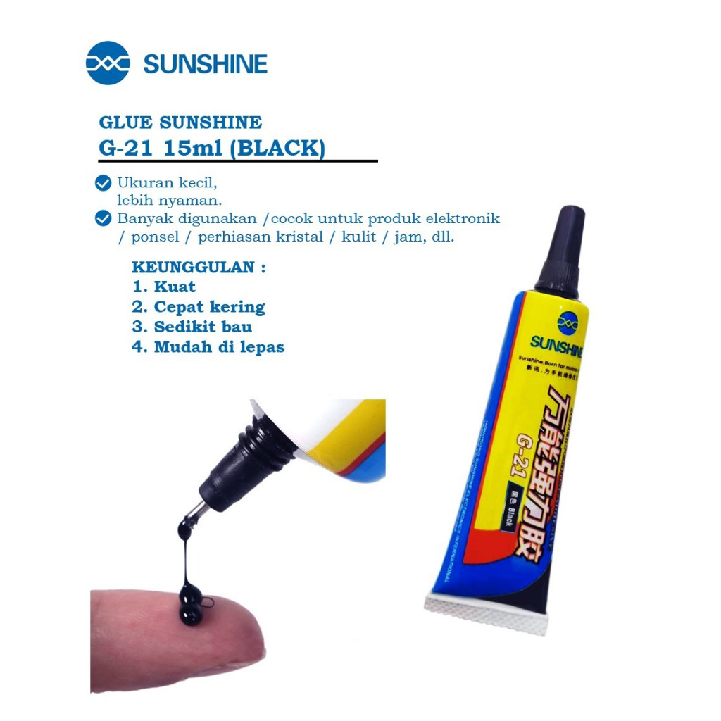 Jual LEM LCD SUNSHINE G-21 15ML | Shopee Indonesia