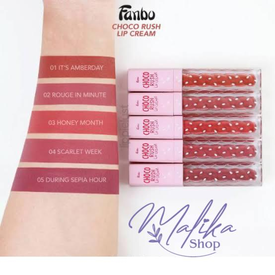 Jual Fanbo Choco Rush Lip Cream 5Gr | Shopee Indonesia