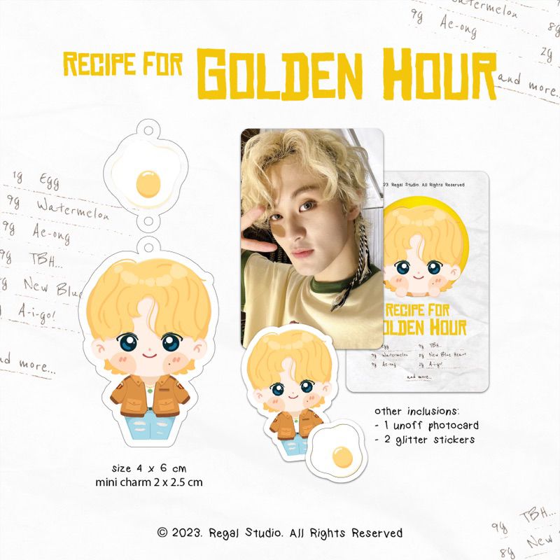 Jual Mark Golden Hour Keychain by Regal Studio | Shopee Indonesia