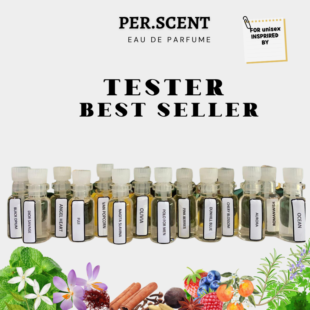 Jual TESTER PARFUM - sample produk parfume terlaris wangi tahan lama ...