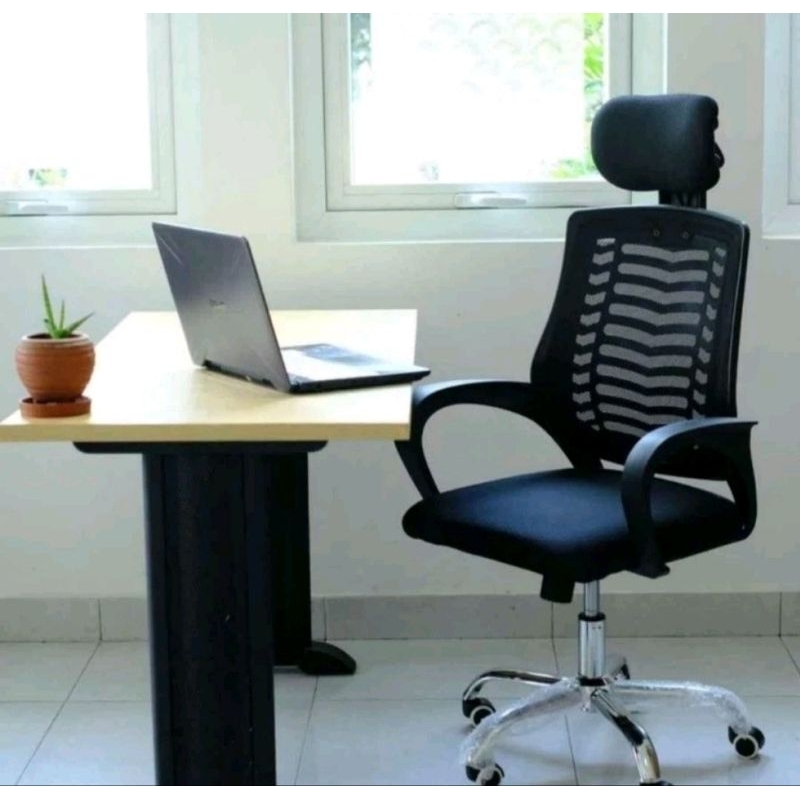 Jual KURSI JARING STAF KURSI HIDROLIK KURSI RODA KURSI KERJA KURSI ...