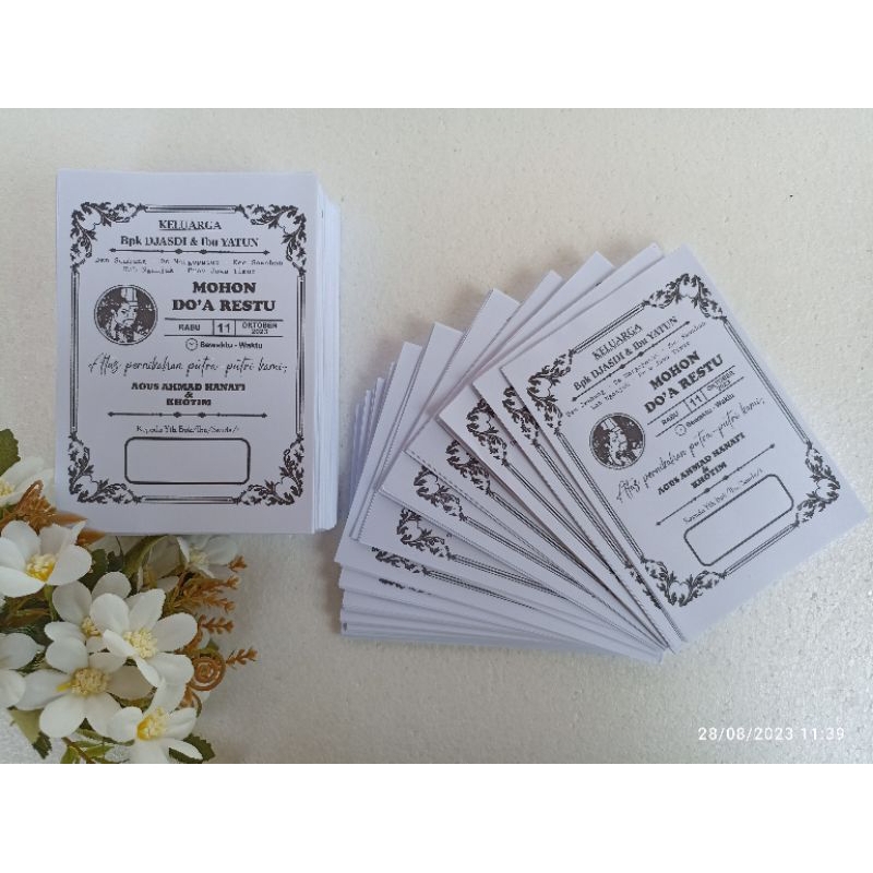 Jual Undangan Punjungan || Undangan Kotak Nasi || Undangan Pernikahan ...