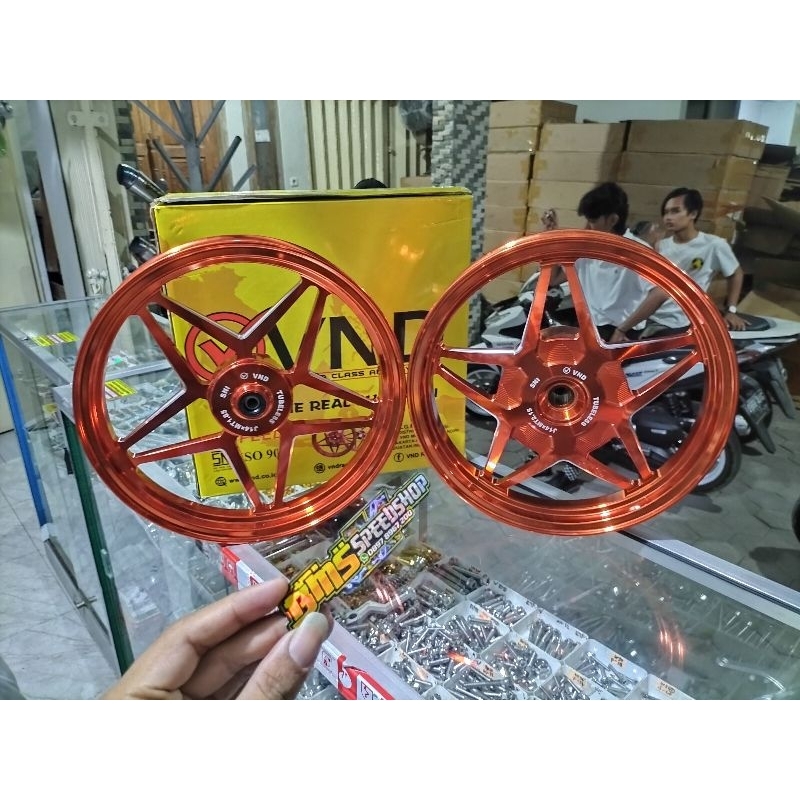 Jual velg VND VSPEED BINTANG GEN 2/V2 Dan GEN 1/V1 VARIO 125/150 OLD/NEW,BEAT,SCOPY,VARIO 110 ...