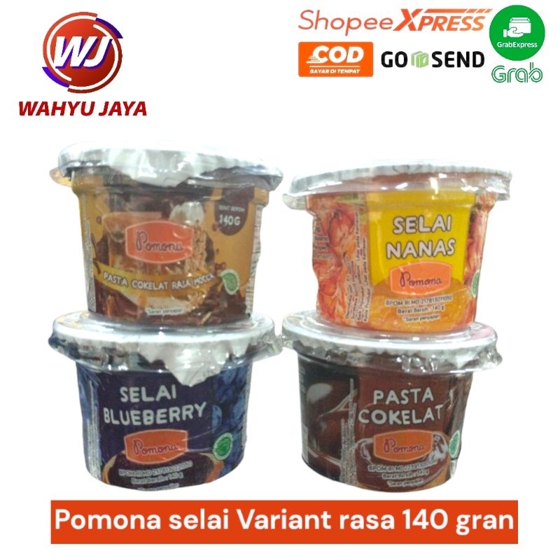Jual Pomona selai varian rasa 140 gram | Shopee Indonesia