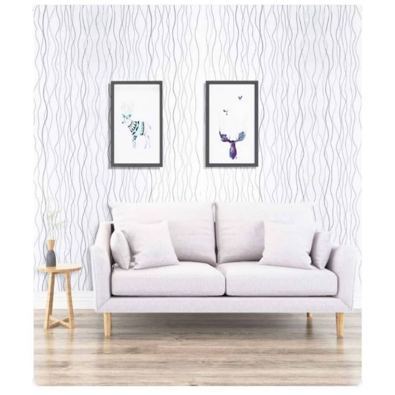 Jual WALLPAPER MOTIF GARIS | WALLPAPER STICKER SALUR | WALLPAPER ...