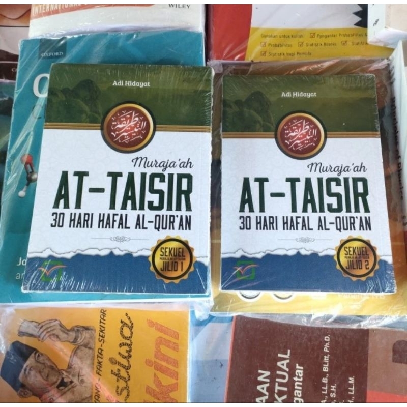 Jual murajaah at taisir 30 hari hafal AL - Qur'an Adi hidayat jilid 2 ...