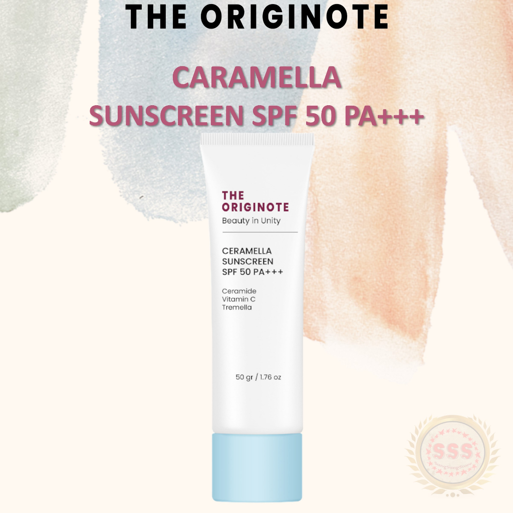 Jual THE ORIGINOTE Ceramella Sunscreen SPF50 PA+++ Serum Sunscreen Skin ...
