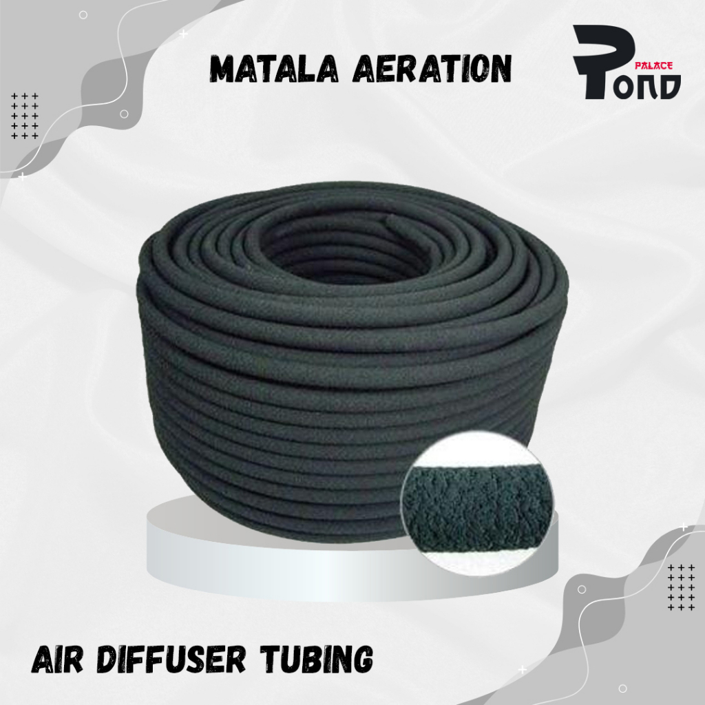 Jual Matala Air Diffuser Tubing Selang Udara Uniring Rubber Hose Pond ...