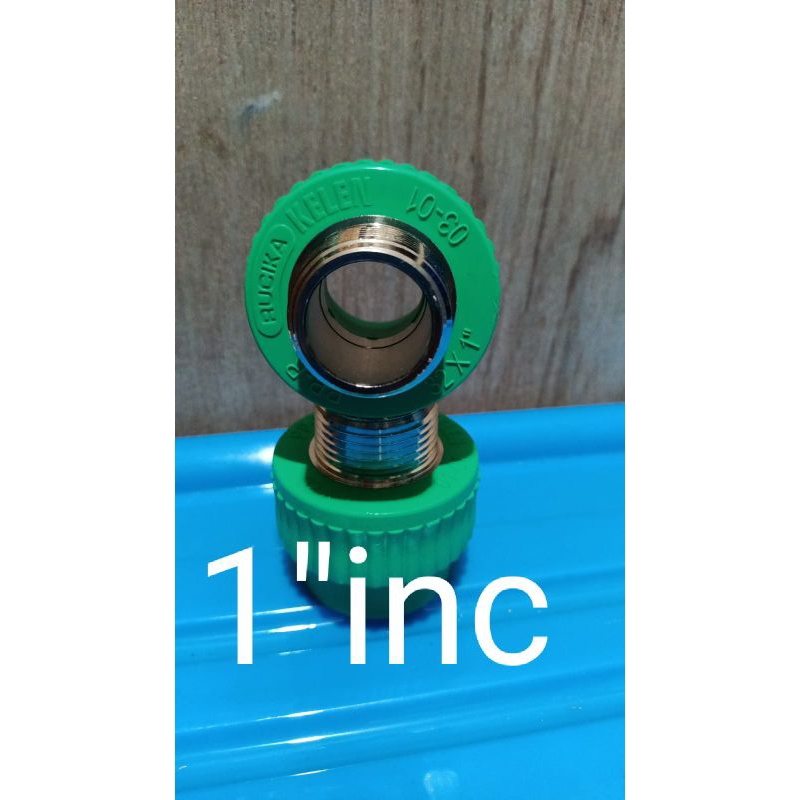 Jual Sok Drat Luar Ppr 1"inch atw dn32mm Piting Pipa Male Theread Joint ...