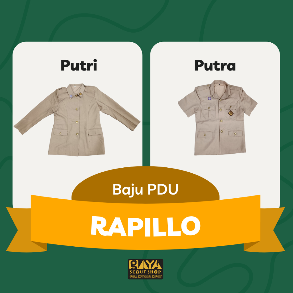 Jual Baju Seragam PDU Pramuka Putra dan Putri Termurah | Shopee Indonesia