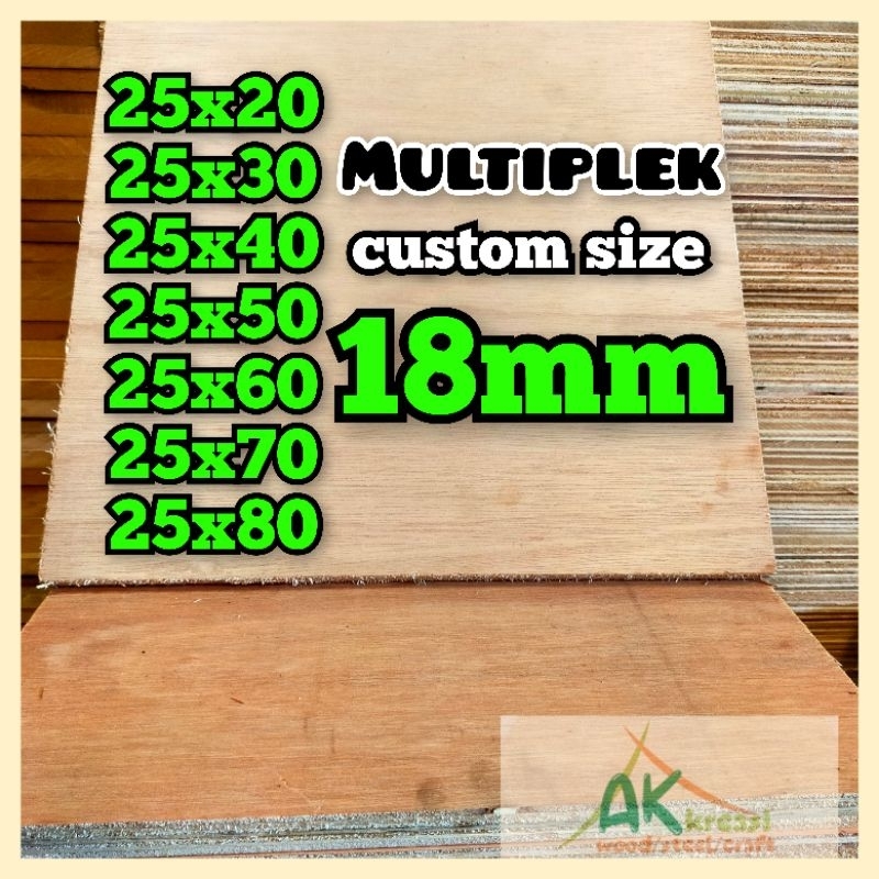 Jual Multiplek/plywood potongan tebal 18mm | Shopee Indonesia