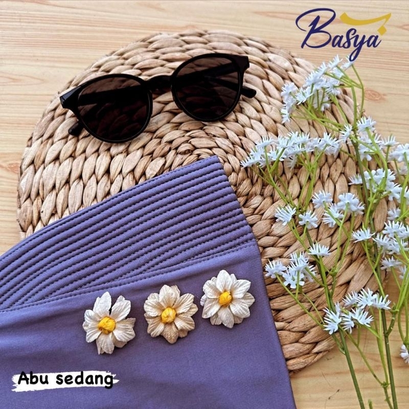 Jual (BASYA) BERGO HAMIDAH M •jilbab instan pet jersey tebal•bergo ...