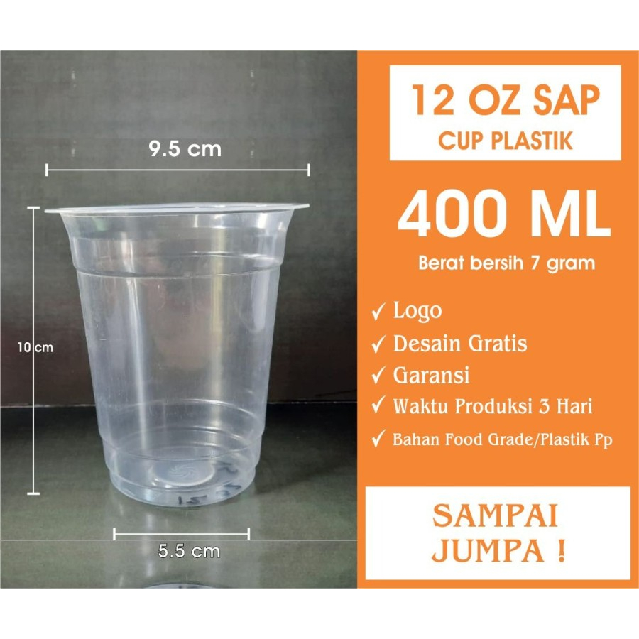 Jual Cup Plastik Gelas Minuman Boba Thai Tea Jus Kopi Teh Milk Tea ...