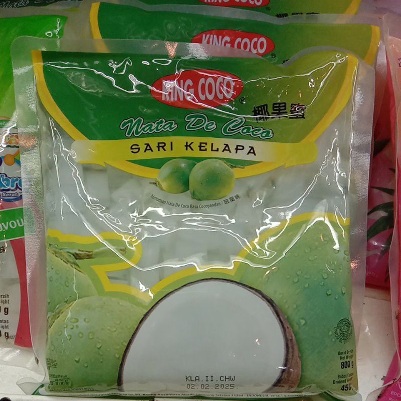 Jual KING COCO NATA DE COCO SARI KELAPA 800g | Shopee Indonesia