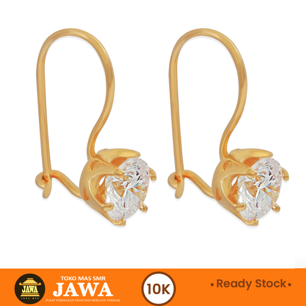 Jual Anting Emas Desi Batu Kadar 10 Karat Toko Mas Jawa | Shopee Indonesia