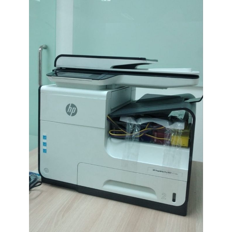 Jual Printer Hp Pagewide PRO MFP 477 477dw chipless | Shopee Indonesia