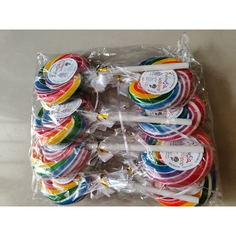 Jual Permen Lollipop permen Rainbow Permen Lolli | Shopee Indonesia