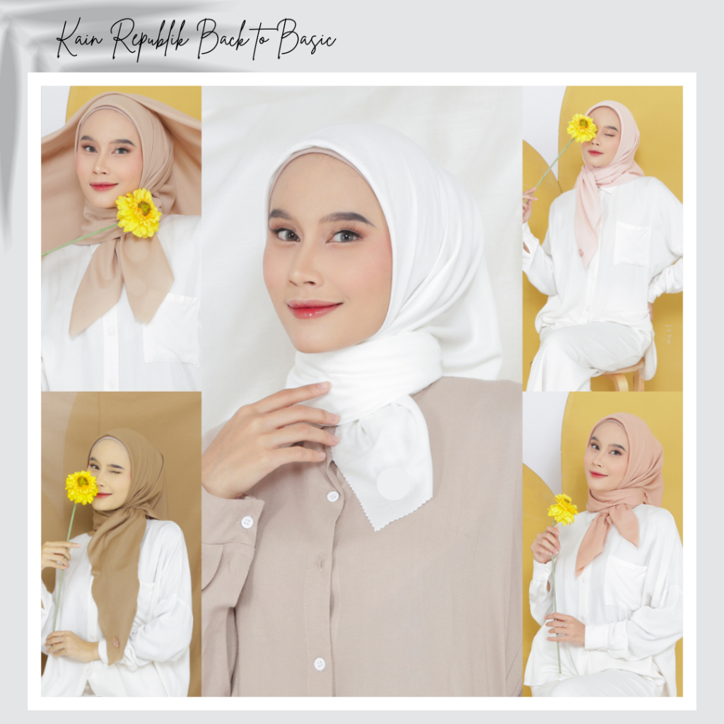 Jual KAIN REPUBLIK BACK TO BASIC GLOW | KAIN REPUBLIK HIJAB SQUARE ...