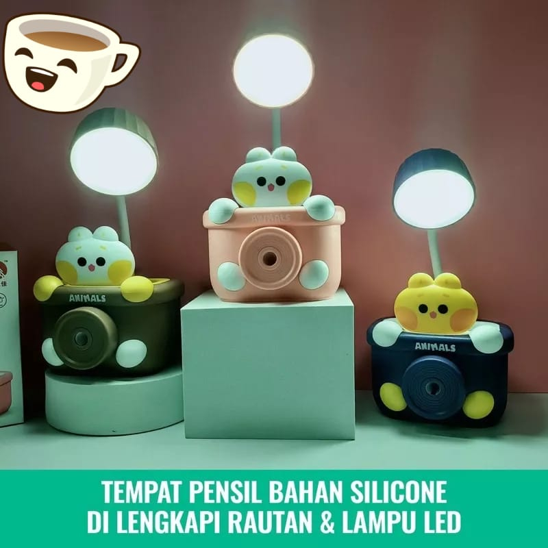 Jual Lampu Meja Belajar Karakter Rautan Lucu/Lampu Led Portable Lampu ...