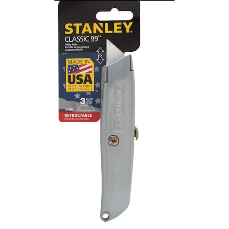 Jual cutter stanley 6 in Classic 99® Retractable Utility Knife 10-099 ...