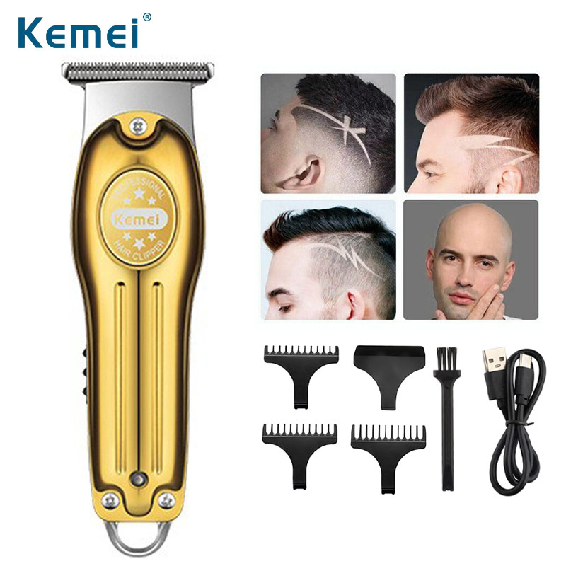 Jual Kemei Alat cukur rambut elektrik Mesin Cukur Rambut Tanpa Kabel KM-679 | Shopee Indonesia