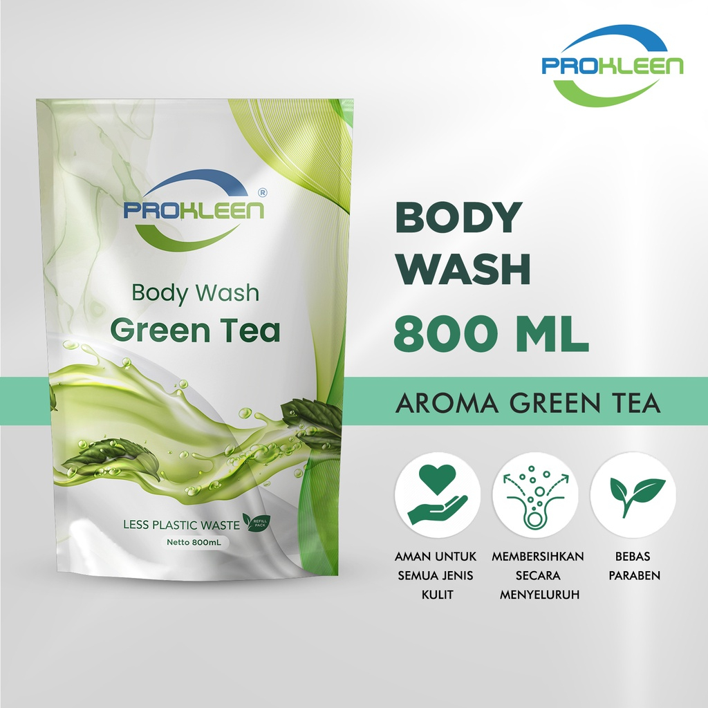 Jual PROKLEEN Sabun Mandi Bath & Body Wash Foam 800mL REFILL | Shopee ...