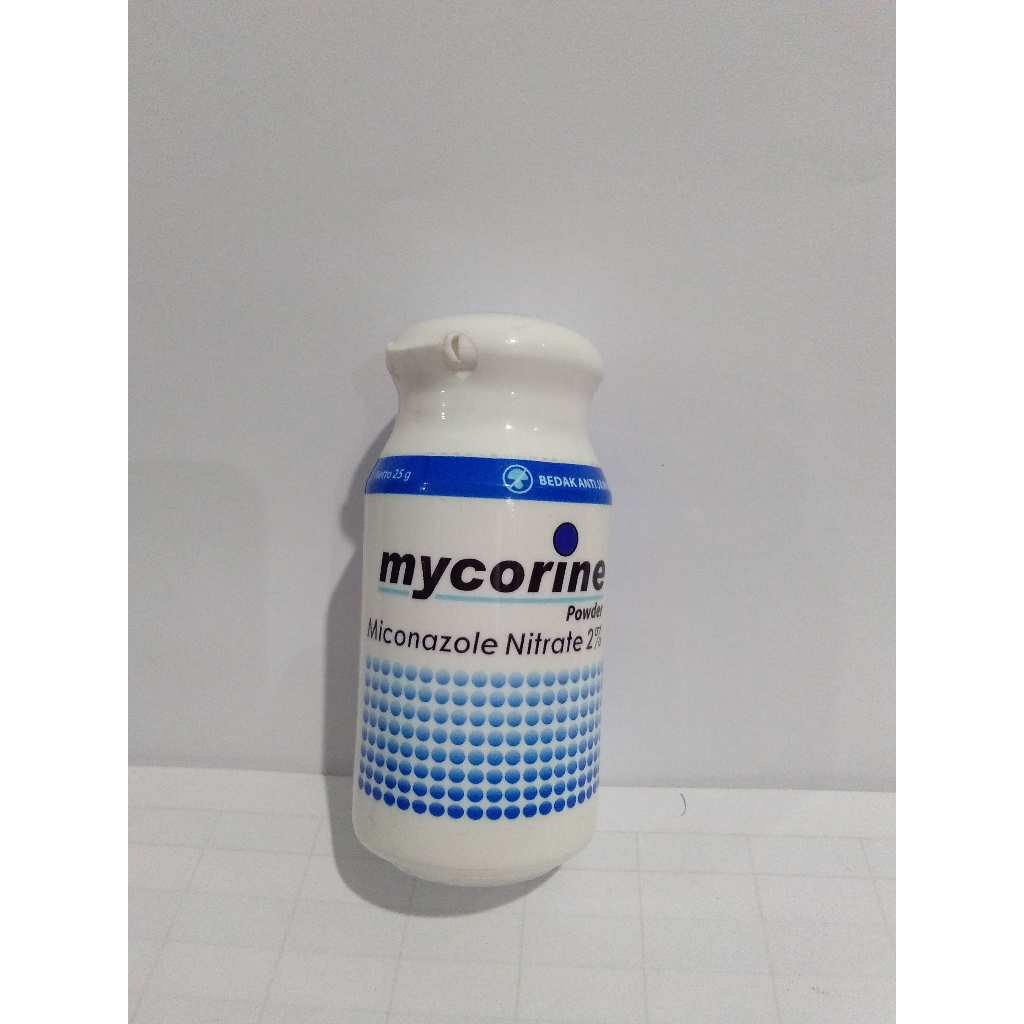 Jual Bedak Mycorine 2% untuk mengatasi jamur kuli/kadas/kurap/panu/kutu ...