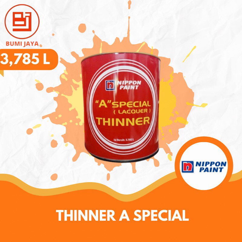 Jual Thinner A Special Nippon Paint 3.785ltr | Shopee Indonesia