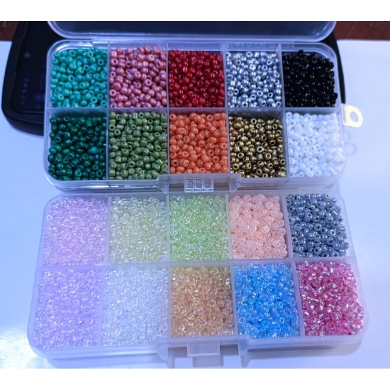 Jual MOTE PASIR, PAYET ISI UK 8/oz (mix 10 warna + Box) | Shopee Indonesia