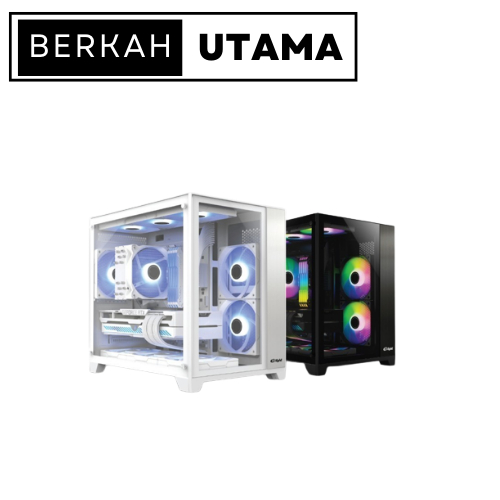 Jual CASING ENLIGHT Z6 - MICRO ATX GAMING CASE INCLUDE 3 FAN | Shopee ...