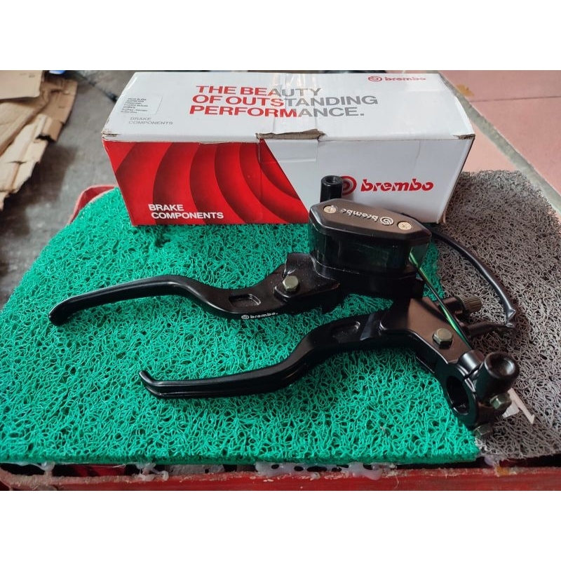 Jual master rem Brembo oval model set hendel kopling | Shopee Indonesia