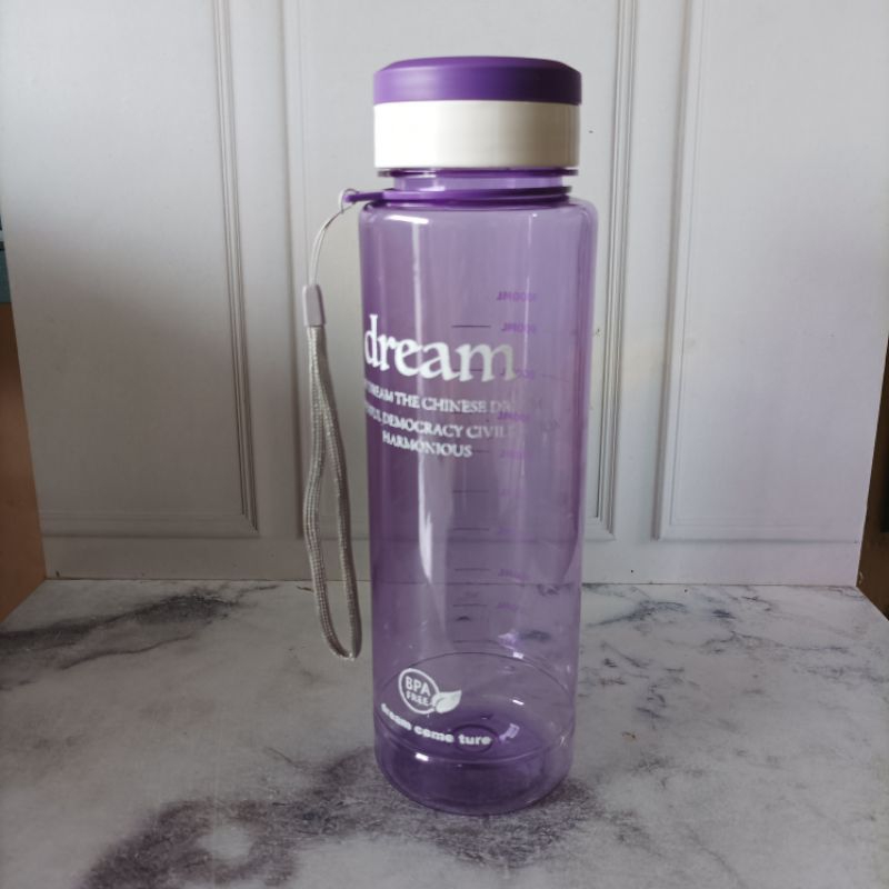 Jual Botol Minum 1 Liter Dream Bottol Minum BPA Botol Minum Viral | Shopee Indonesia
