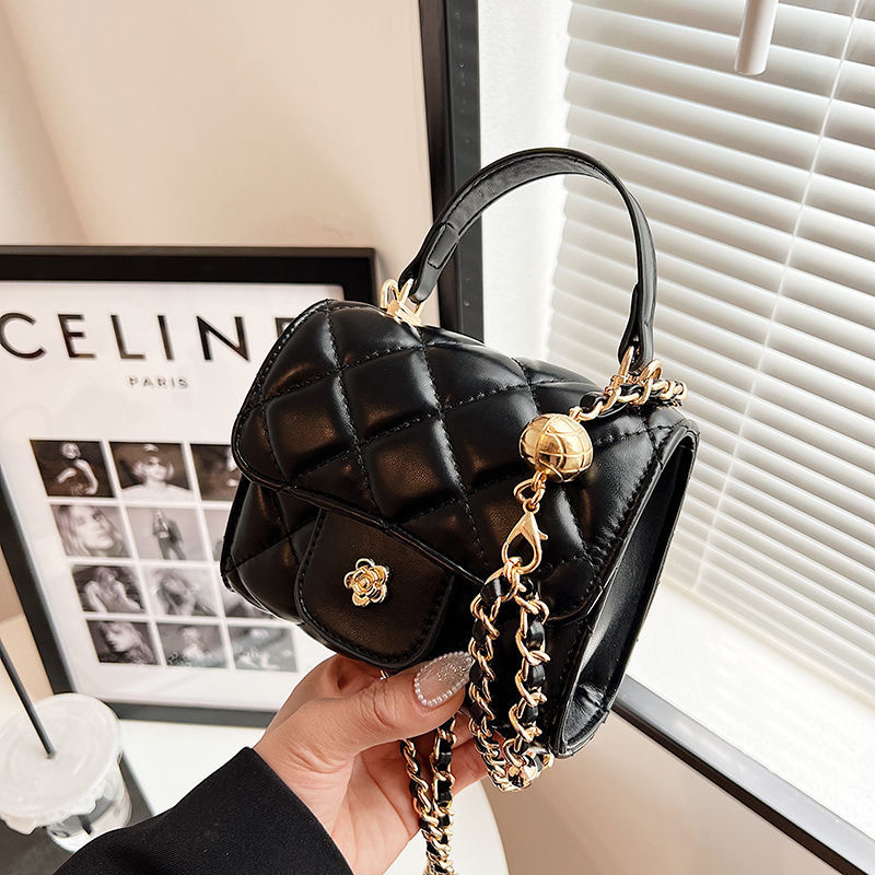 Jual Tas Wanita Tas Rantai Kotak-kotak Berlian Tas Selempang Bahu Mini ...