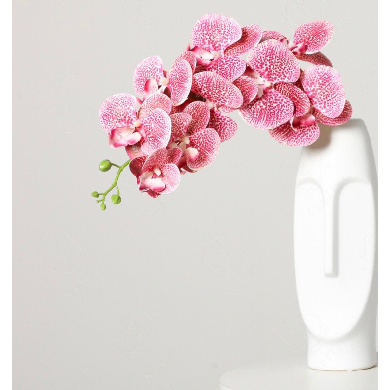 Jual Vas dan anggrek latex Flower Vase Gold / stainless Dekorasi Mewah ...