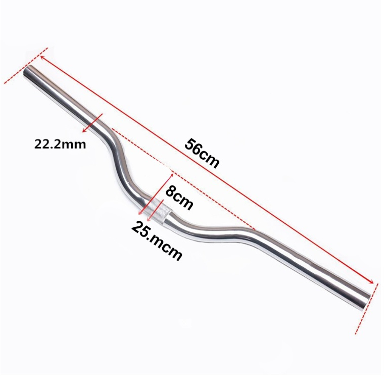 Jual SETANG Handlebar Flatbar Sepeda 25,4 mm Sepeda Fixie Federal ...