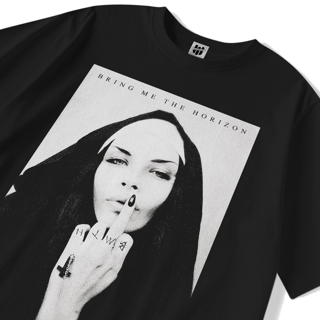 Jual T-Shirt Bring Me The Horizon 'Nun' | Bootleg Official MFCLTHS | Shopee Indonesia