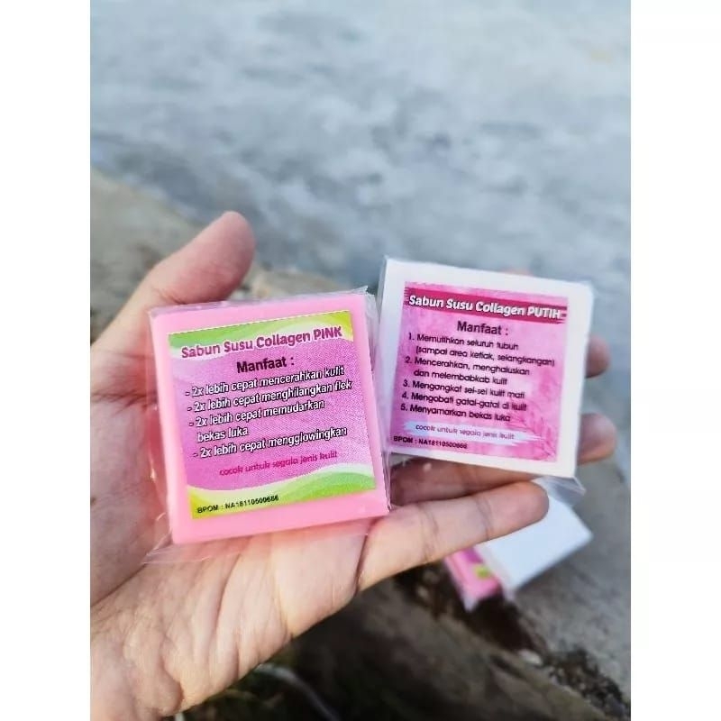 Jual ECER SABUN SUSU COLLAGEN / SABUN KORENG PINK/ PUTIH VIRAL | Shopee ...