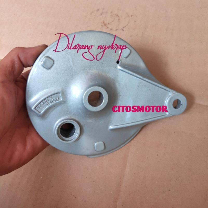 Jual Panel rem tutup tromol nap rem belakang Kawasaki KAZE R second ...