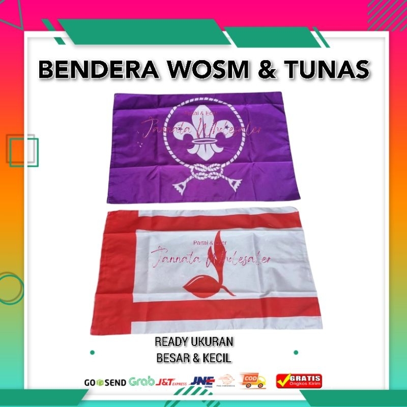 Jual Bendera WOSM | Bendera Tunas Pramuka | Pandu Pramuka | Shopee ...