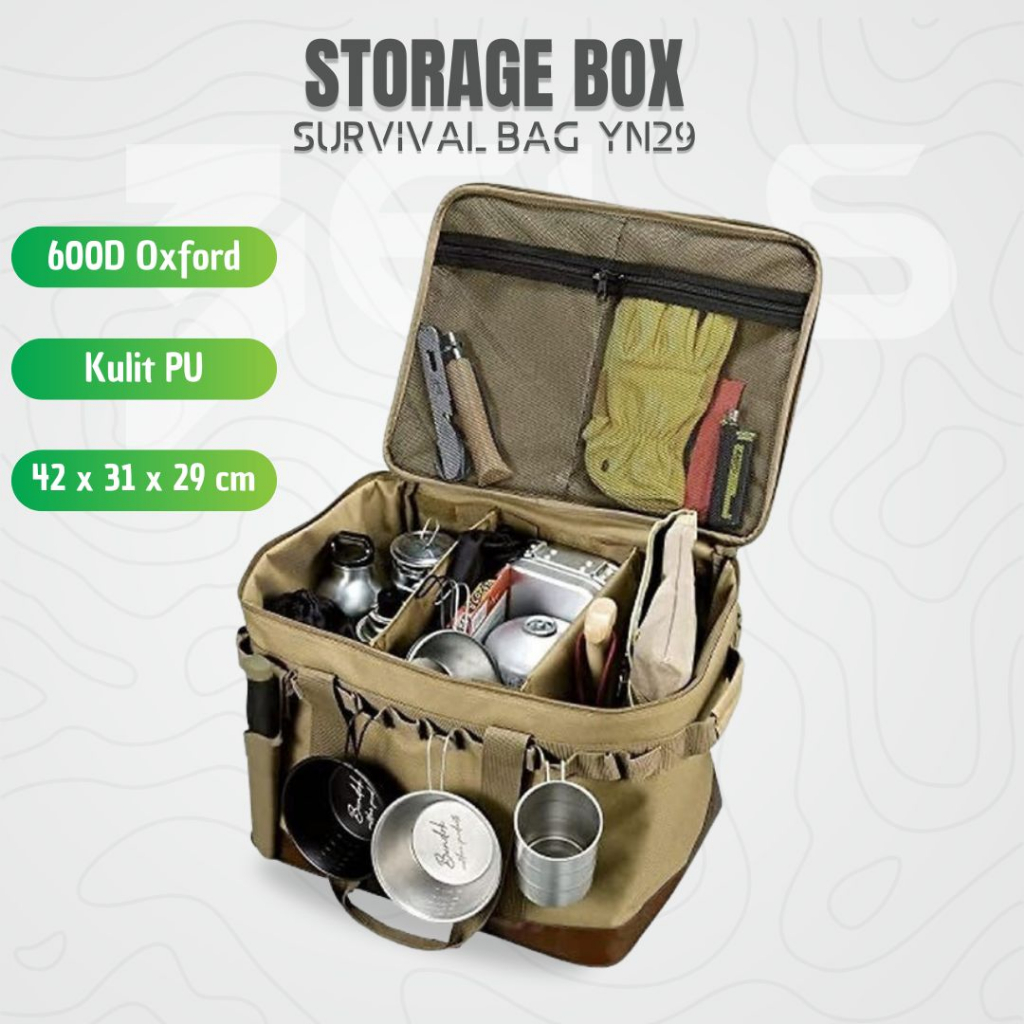 Jual Camping Storage Box Outdoor Travel - Tas Penyimpanan Alat Camping ...