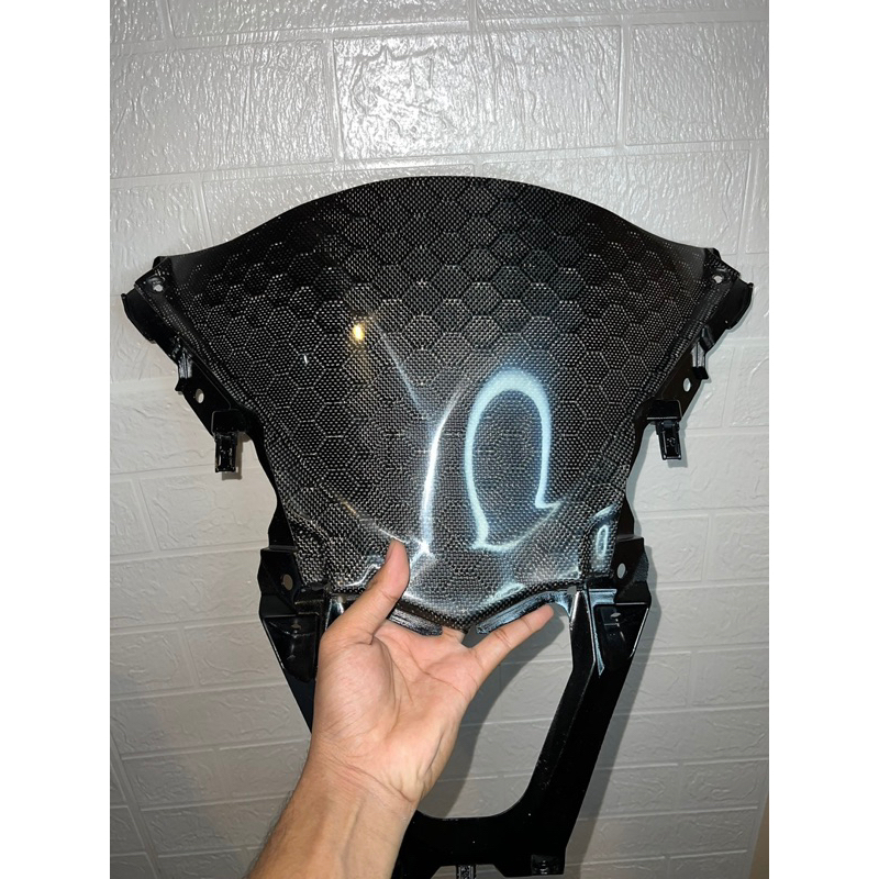 Jual Panel FR Meter PCX 160 Kevlar Karbon Original New 2 Motif ya Ori ...