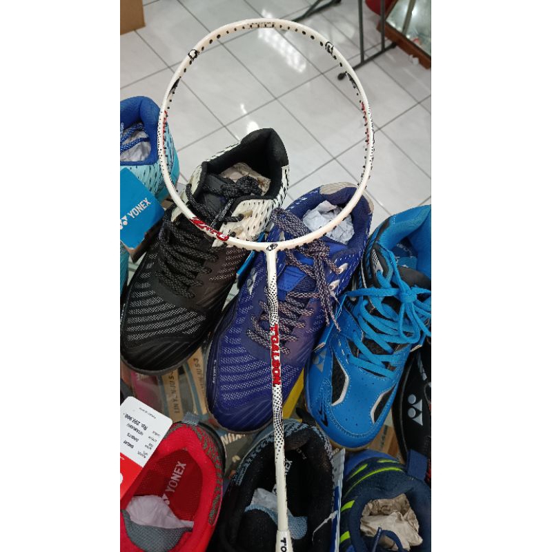 Jual RAKET BADMINTON TOALSON ZERO 2 WHITE ORIGINAL | Shopee Indonesia