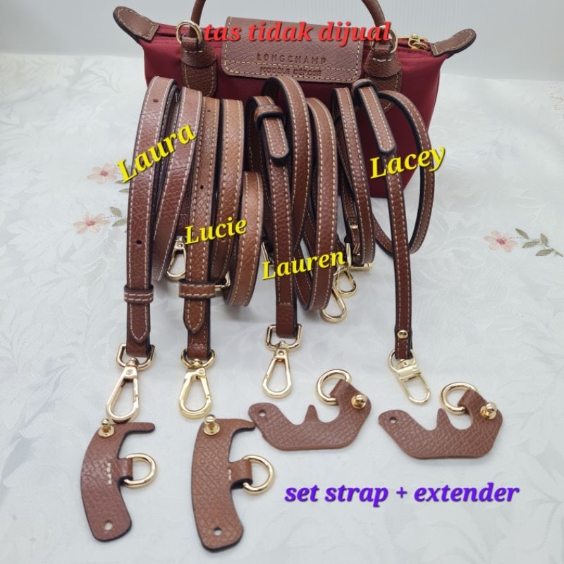 Jual Set extender + bag strap for mini pouch LCMP / kait + tali tas ...