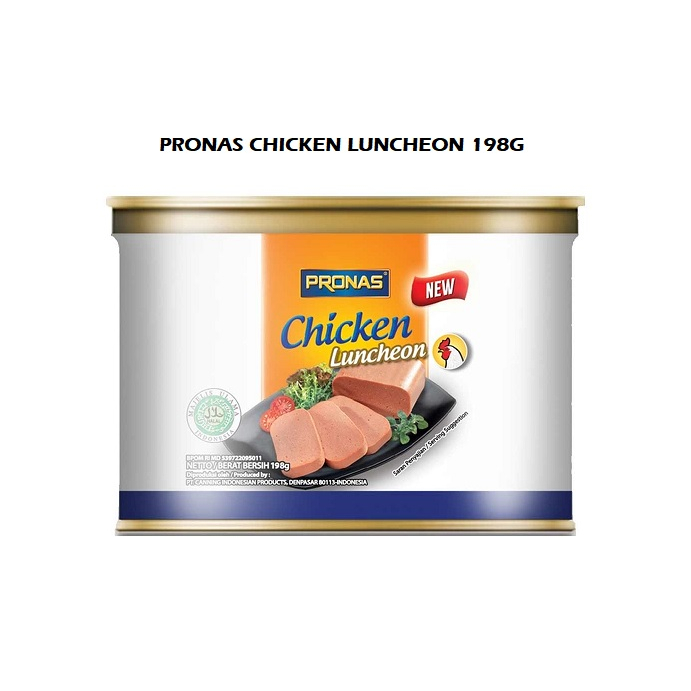 Jual PRONAS DAGING AYAM LUNCHEON KALENG 198G | Shopee Indonesia