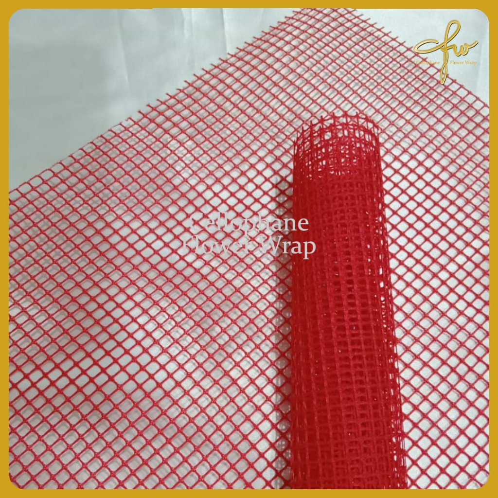 Jual Korean Jaring MESH Flower Wrapping Dekorasi Kertas Buket | Shopee ...