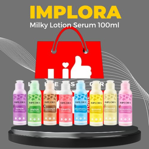 Jual Implora Milky Lotion Serum 100ml - 8varian - MURAH | Shopee Indonesia