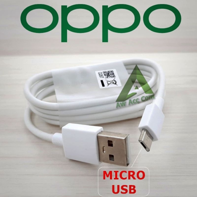 Jual Kabel data oppo ori micro 2A OPPO F1 F1s A71 A83 A37 A39 A3S A5S ...