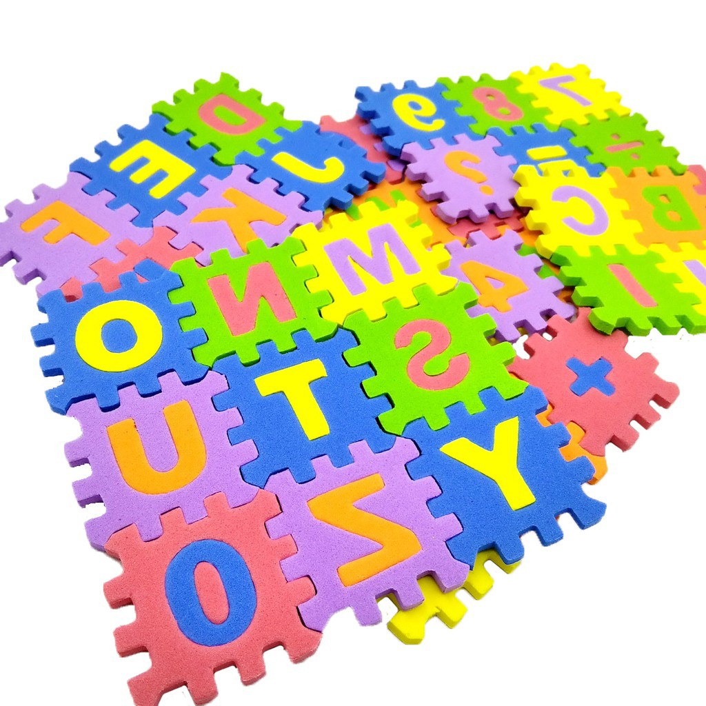 Jual PUZZLE SPONGE ABC 818 - MAINAN EDUKASI BELAJAR HURUF ANGKA ...