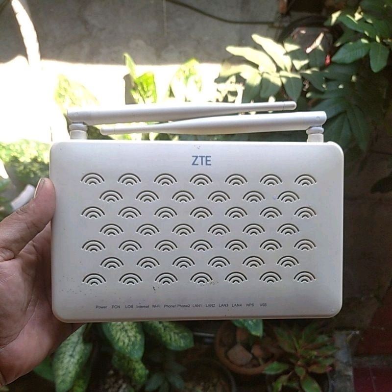 Jual MODEM ONT ZTE ZXHN F609 (V1) port biru & port ijo | Shopee Indonesia